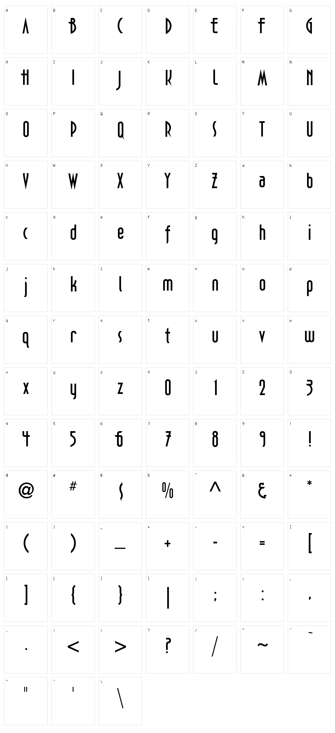 DecoTech Font | Free Download – UrbanFonts