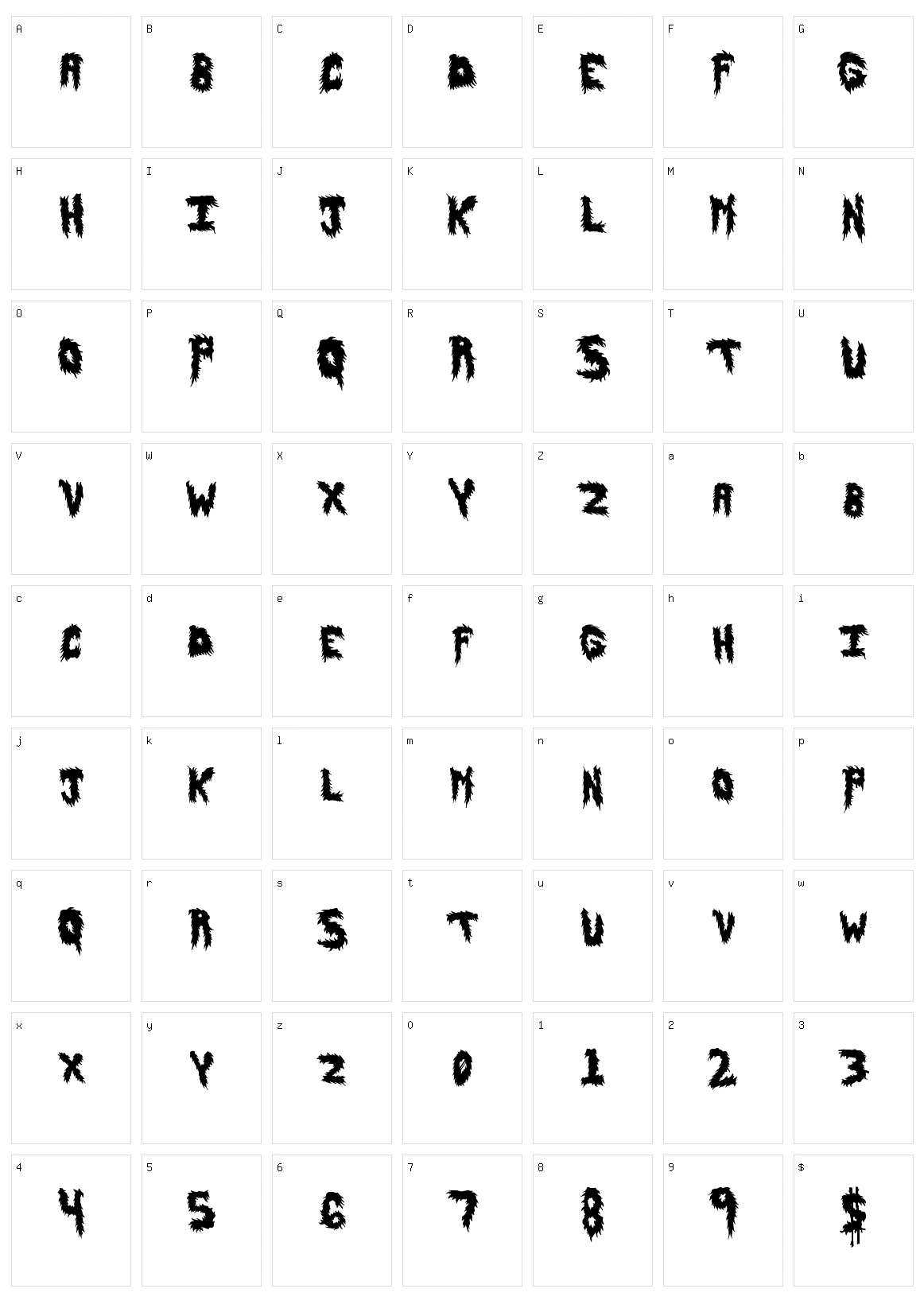 HairyFun Font | Free Download – UrbanFonts