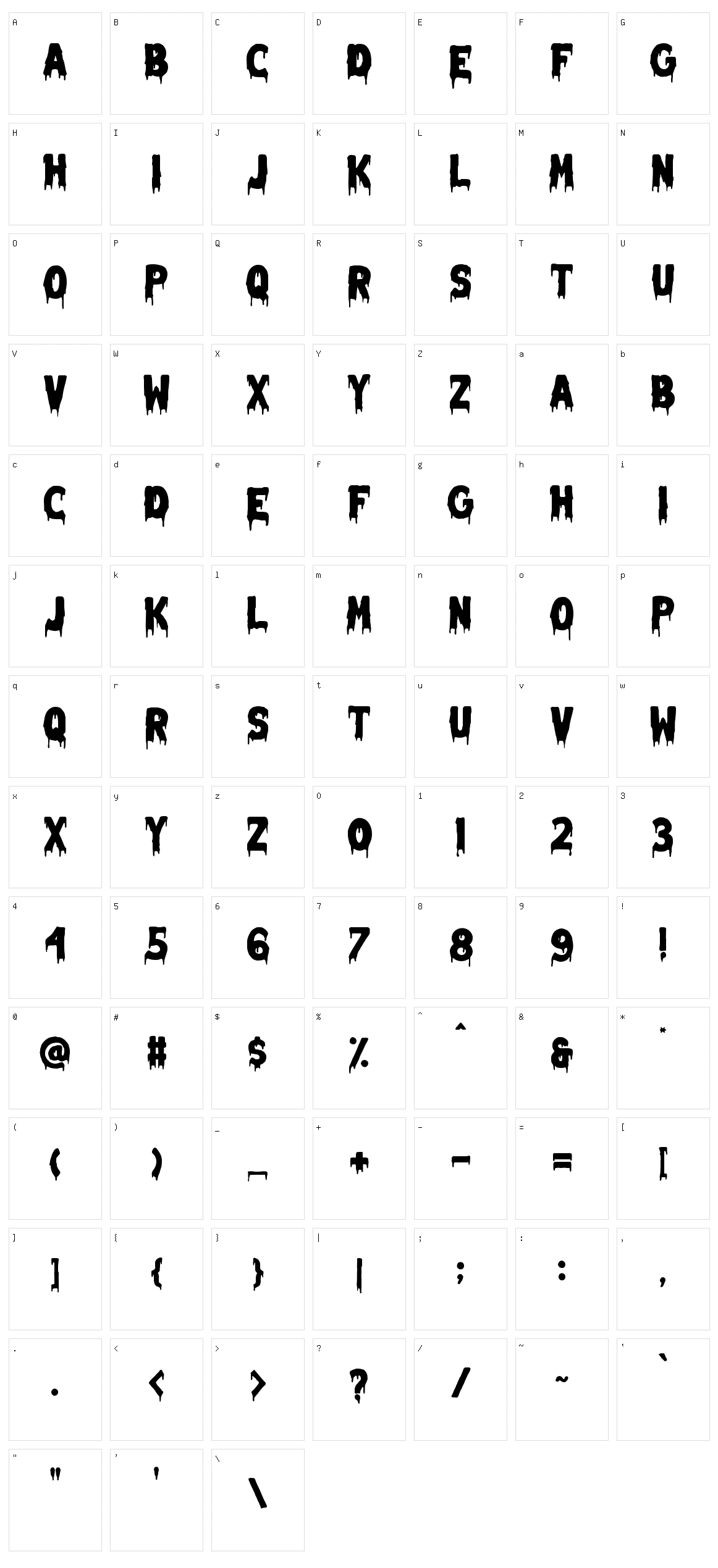 Melted Monster Font | Free Download – UrbanFonts