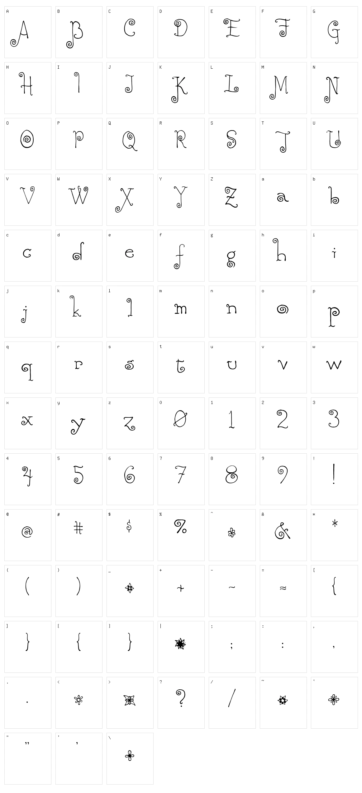 Rebecca Font | Free Download – UrbanFonts